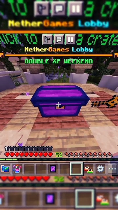 I OPEN CREAT KEY IN NETHER GAMES #NETHERGAMES#minecraft #viral # ...