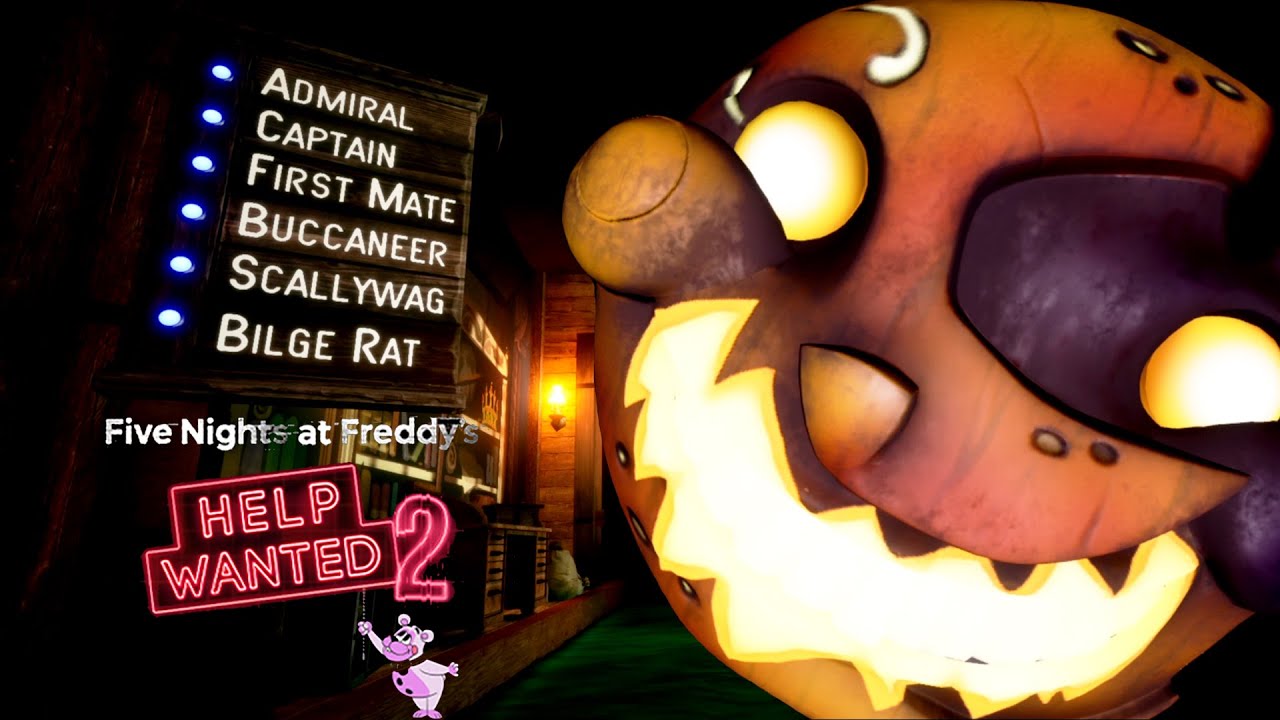 Every Secret Helpy Path on Foxy’s Log Ride + Moon Boss Fight in FNAF ...