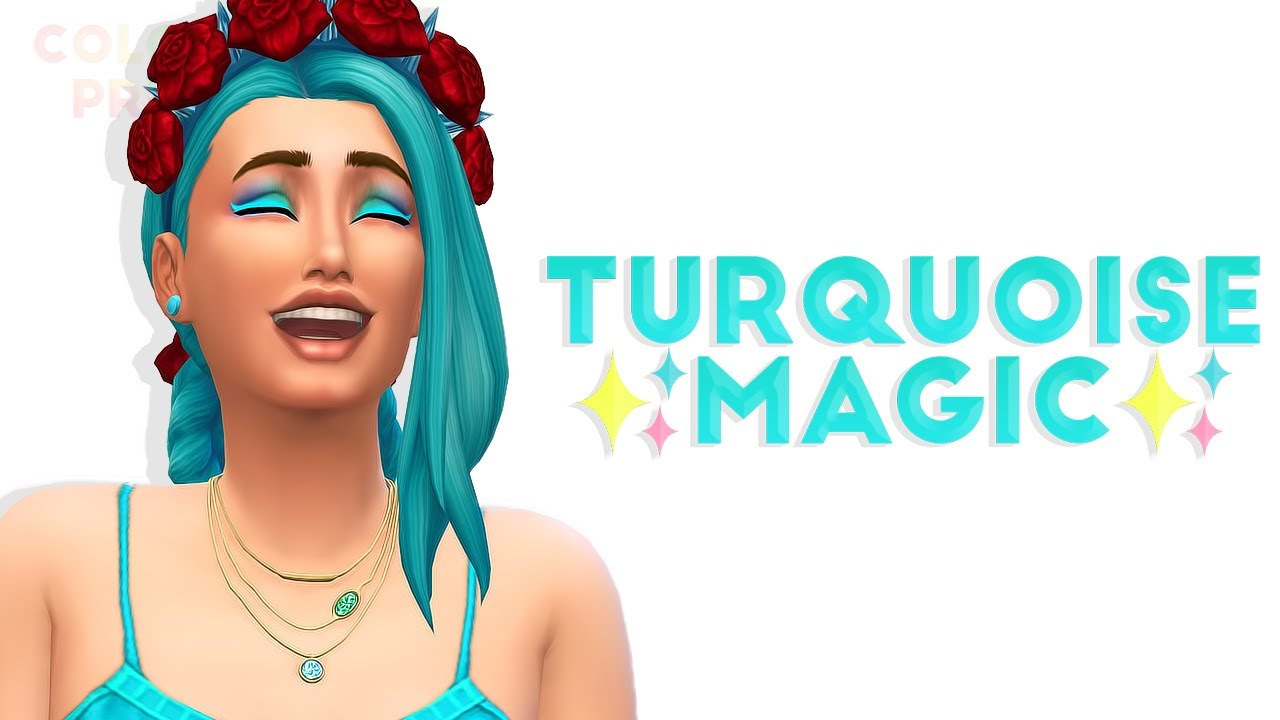 Color's of Pride ; Turquoise | Sims 4 Create a Sim - YouTube