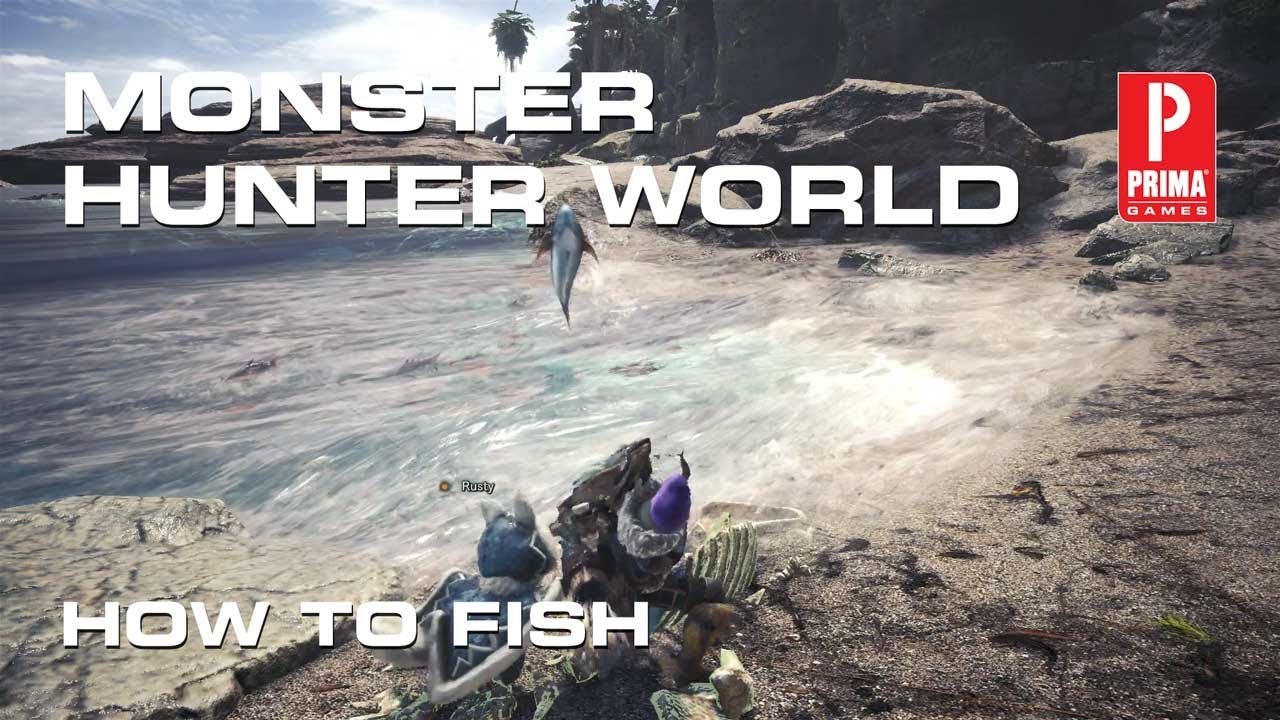 Monster Hunter World - How to Fish - YouTube