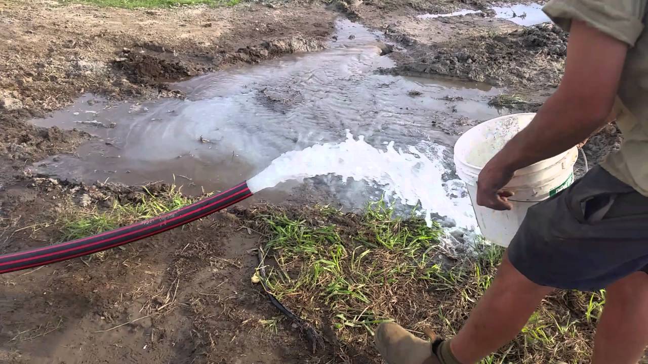 Testing Pump Flow of new bore - YouTube