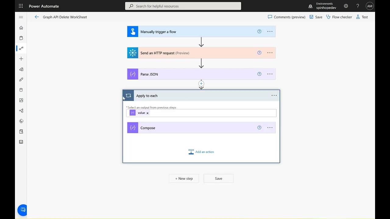 Power Automate - How to delete an Excel Worksheet? - YouTube