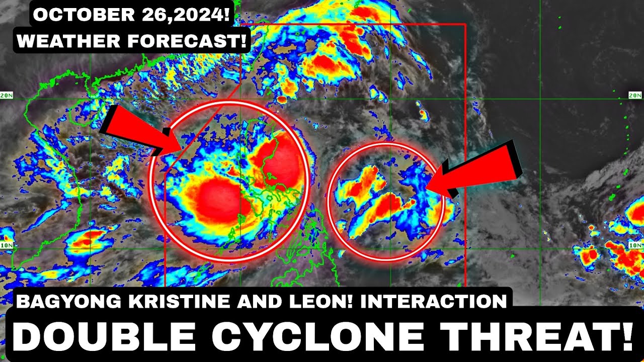 OCTOBER 26,2024! TYPHOON THREAT! (Bagyong LEON) ENTER IN PAR AS SEVERE ...