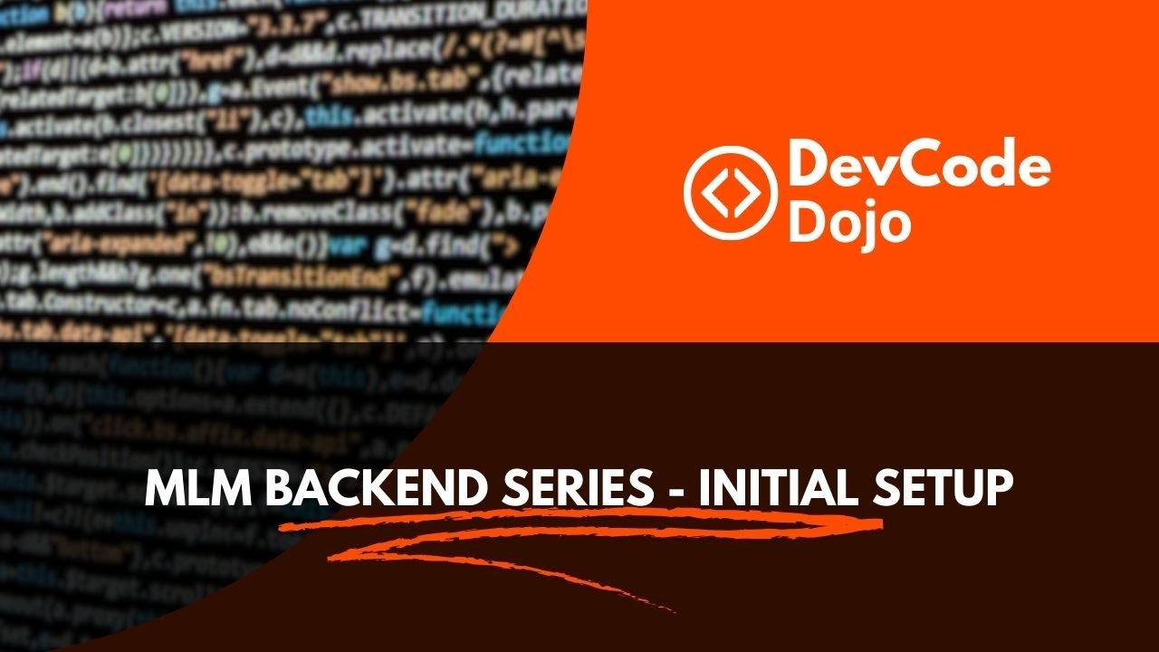 MLM Backend Series - Initial Setup - YouTube