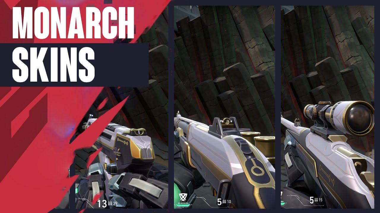 Monarch Skins Showcase - Valorant Battlepass Skins - YouTube