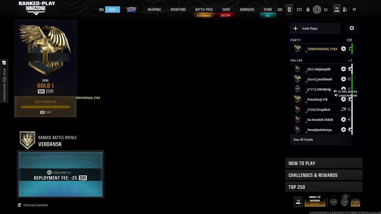 BATTLE ROYAL RANKED - YouTube