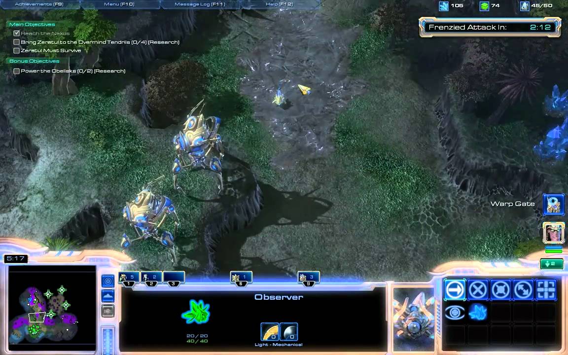 Mission #12 "Echoes of the Future" - SC2 Brutal Walkthrough - YouTube