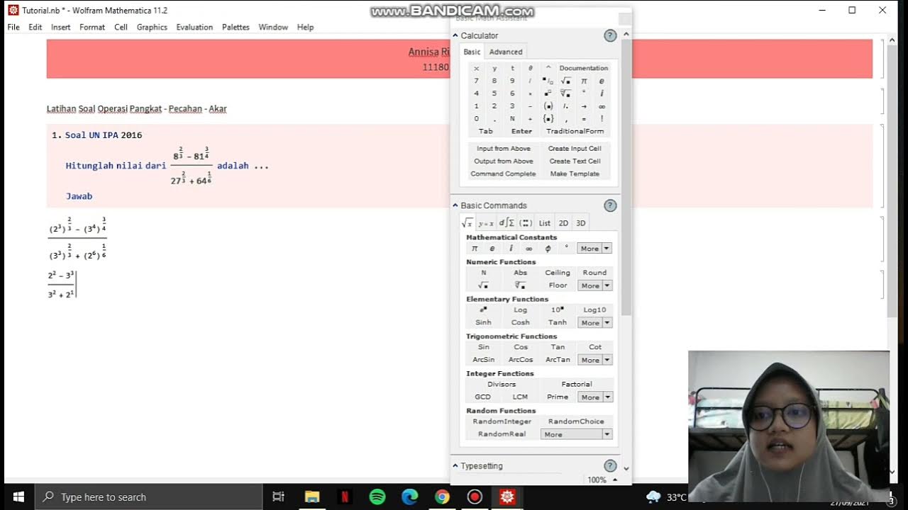 Jawab Soal Matematika Mudah dan Cepat Dengan Wolfarm Mathematica - YouTube