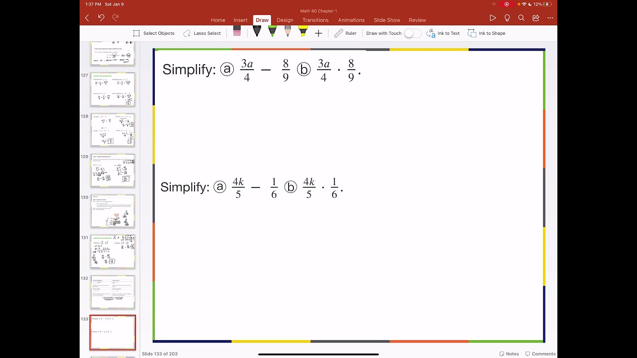 Math 60 Section 1.6 part 2 - YouTube