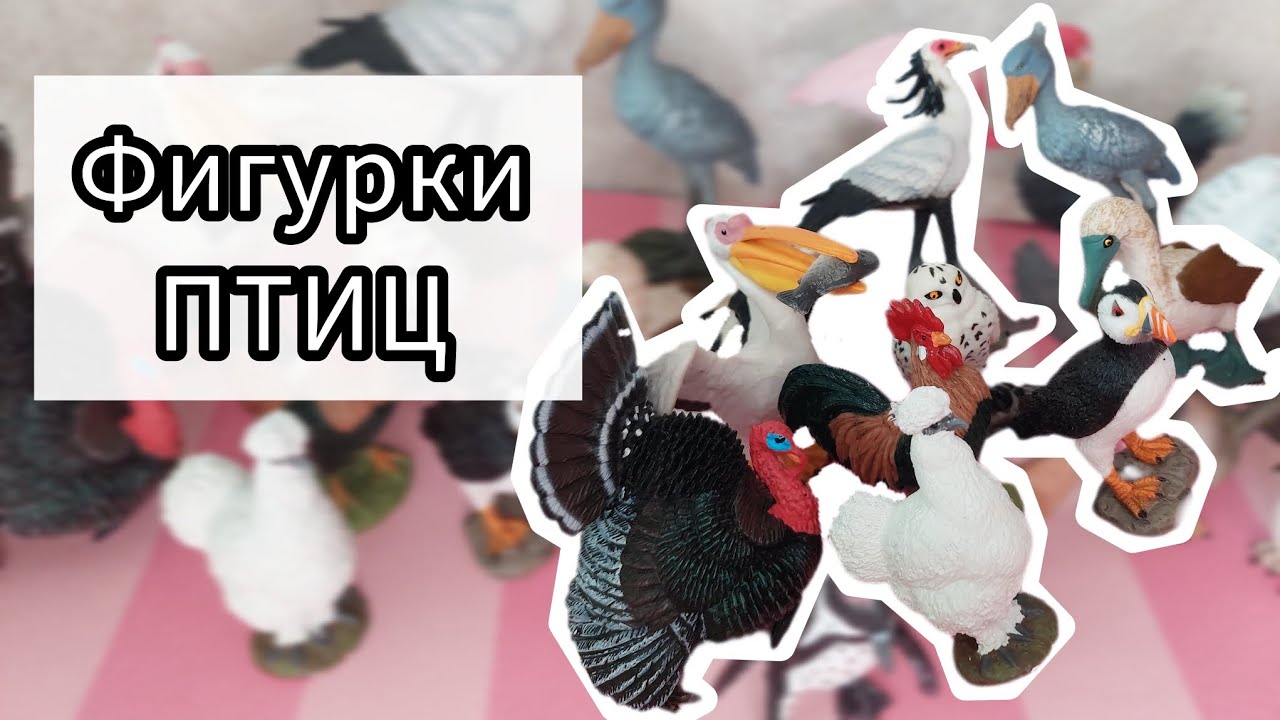 Реалистичные фигурки ПТИЦ. Schleich, papo, safari ltd, mojo, AliExpress ...
