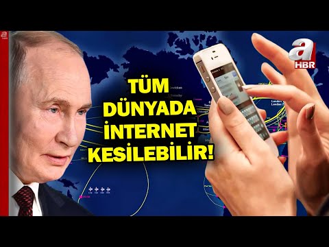 Dikkat Tüm Dünyada İnternet Kesilebilir! Rusya Neden Denizaltı Kablolarına Saldırıyor? | A Haber