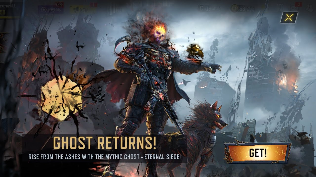 Buying Full Mythic Ghost Eternal Siege Draw & KN44 Dark Harbinger 💀 ...