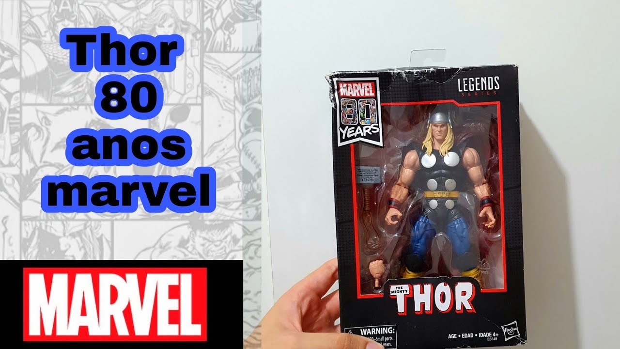 Review Thor 80 anos marvel legends PT/Br - Nick collections - YouTube