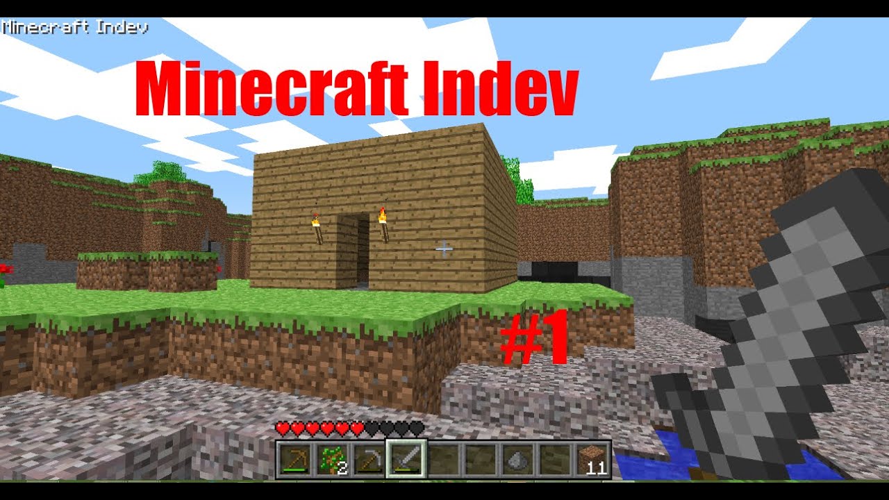 Minecraft Indev #2 armor up - YouTube