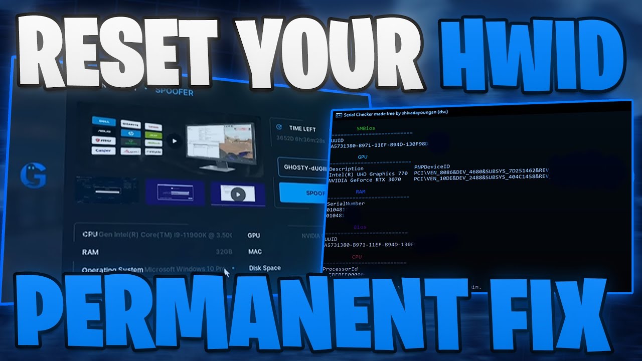 HWID Spoofer Guide: Reset Your HWID in 2025 (Permanent Fix) - YouTube