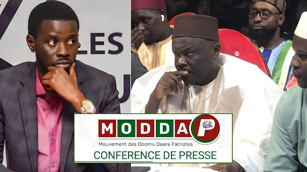 Conférence De Presse Moddap Thème Le Choix De Bassirou Diomaye Faye