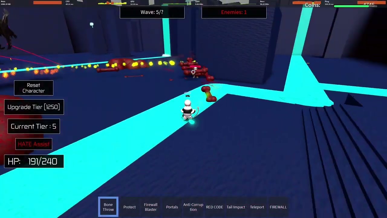 undertale soul ops: practicing insanity with firewall v1 - YouTube