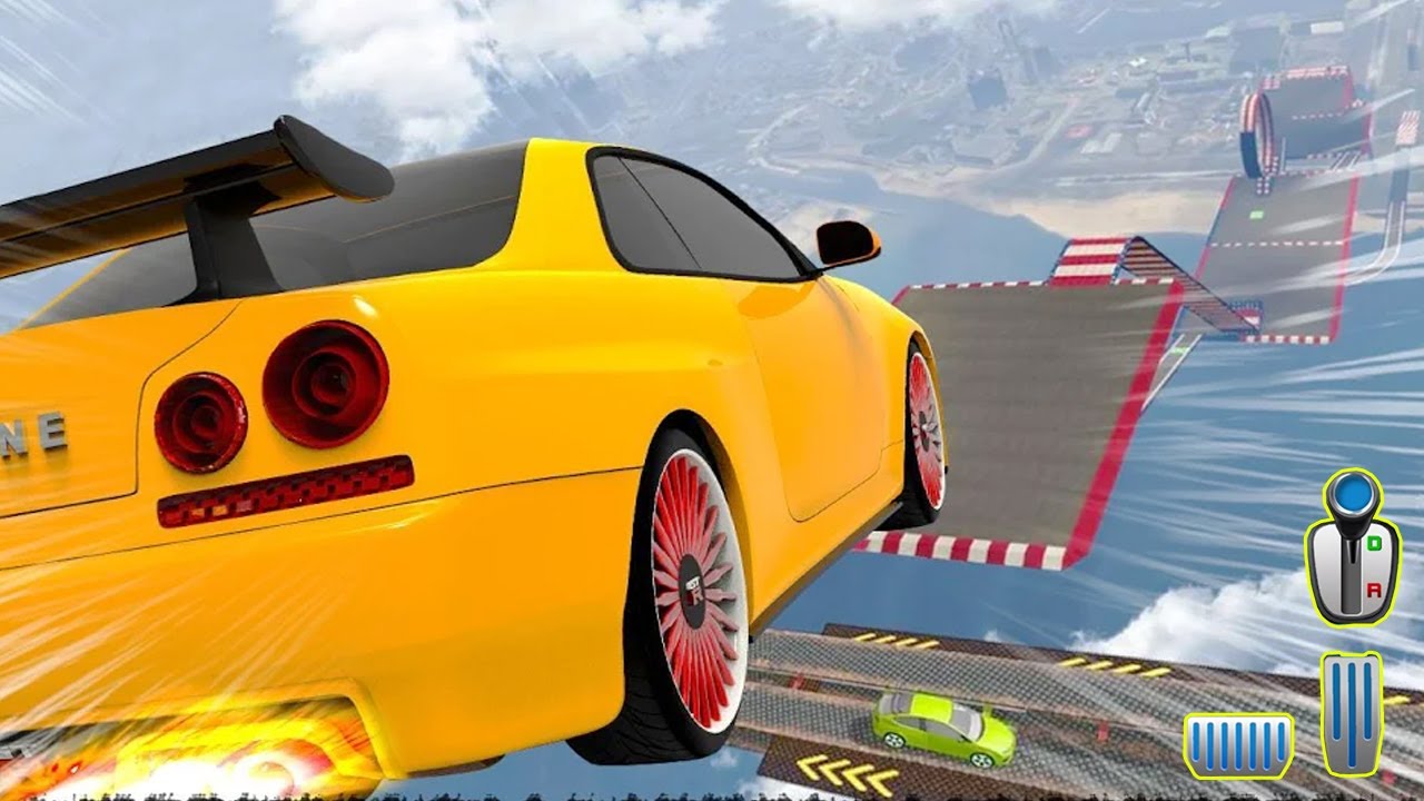 Crazy Car Stunts 2020 - 3D GT Car Mega Ramp Jumping – Extreme ...