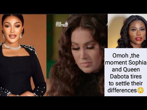 Caroline strange behaviour the moment Queen Dabota and Sophia tried to ...