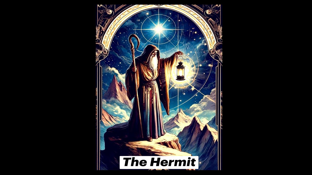 The Hermit Card: A Path to Inner Light - Upright & Reversed Meanings ...