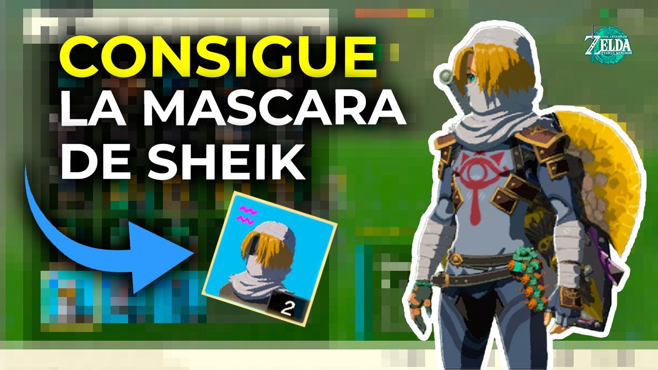Cómo CONSEGUIR la MÁSCARA DE SHEIK de OCARINA!! en ZELDA TEARS OF THE ...