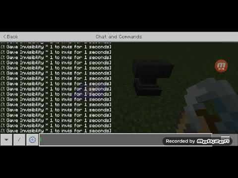 How to make a invisible armor stand in minecraft bedrock - YouTube