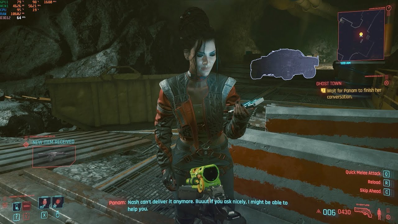 Cyberpunk 2077 Playthrough - Main Story - Ghost Town - Ending Nash ...