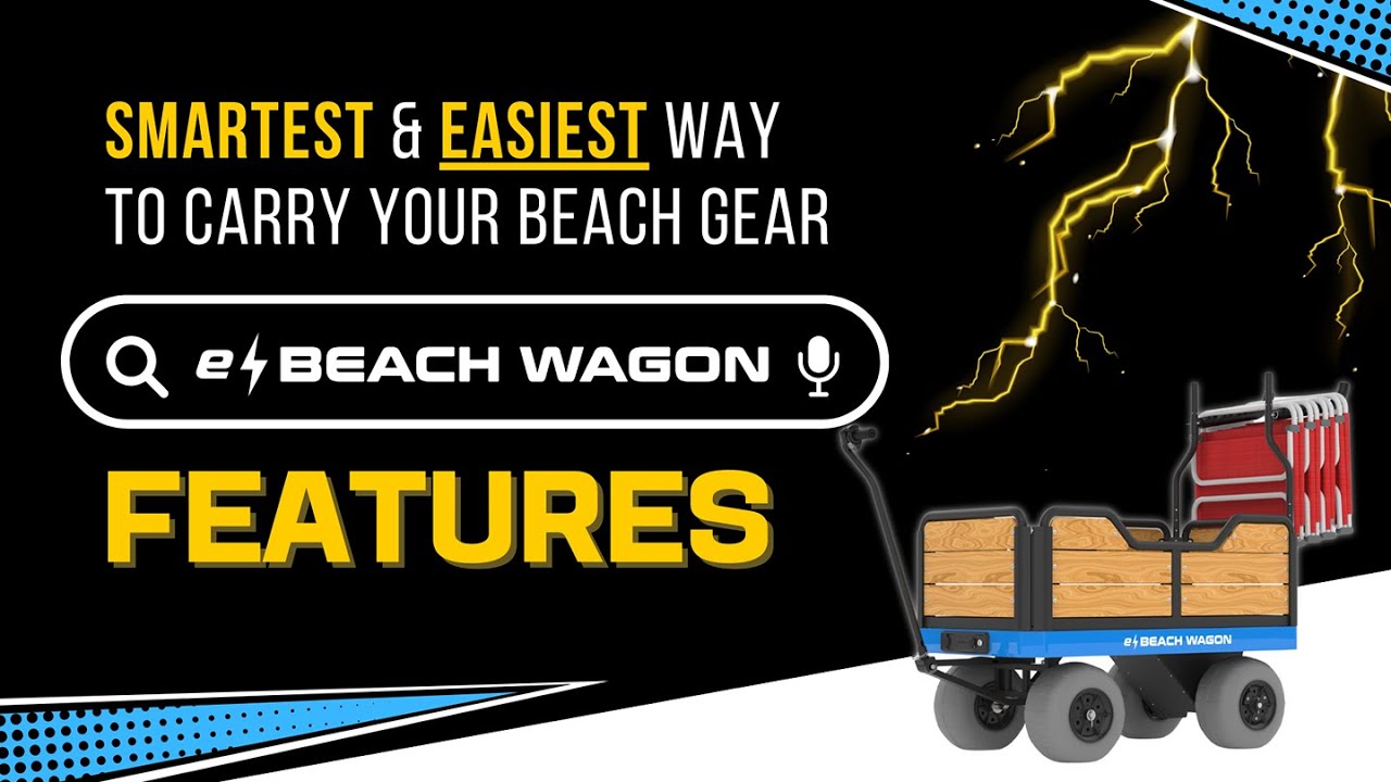 The Smartest Beach Wagon Ever Built | e-Beach Wagon is ELECTRIC! ⚡ ...
