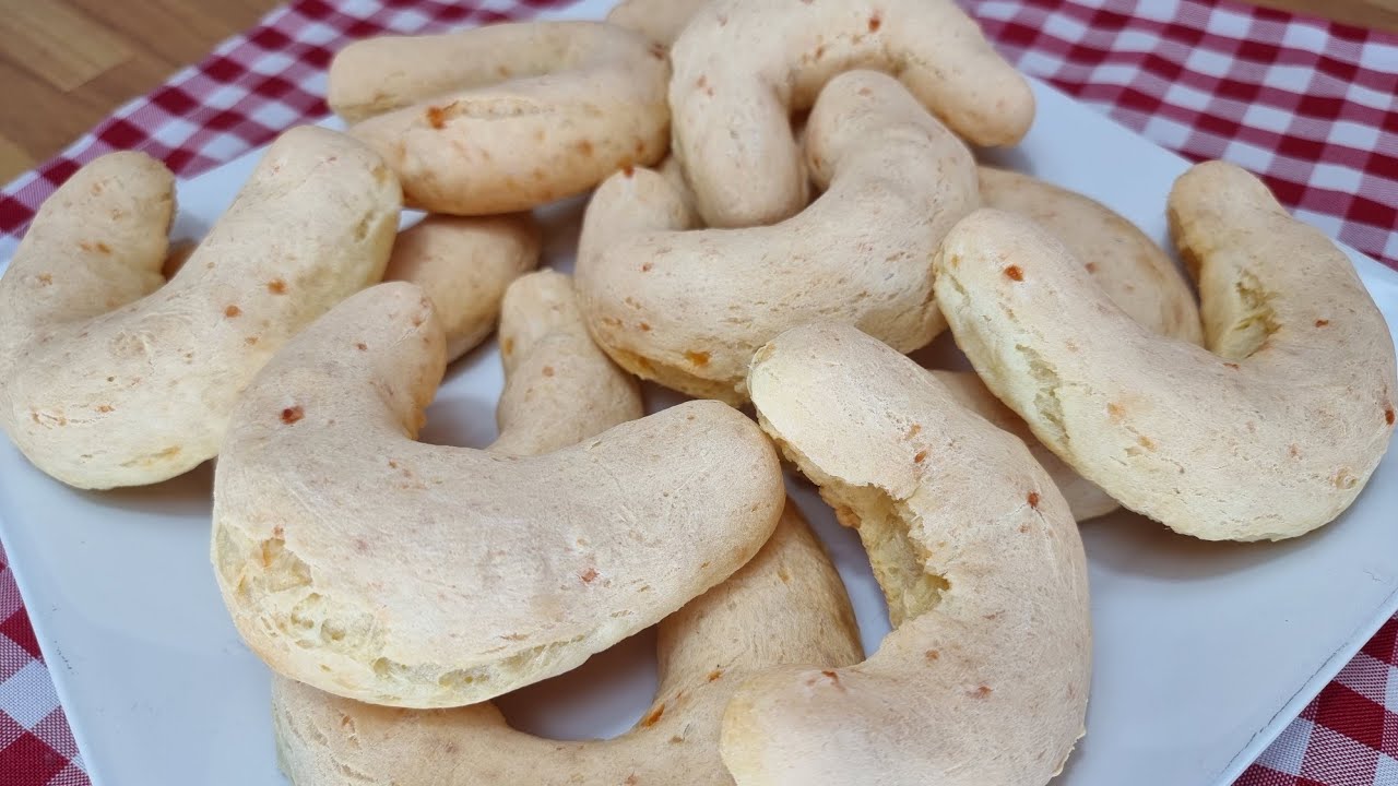 CHIMANGO DE POLVILHO COM MANDIOCA| BISCOITO SAUDÁVEL FEITO COM APENAS 3 ...