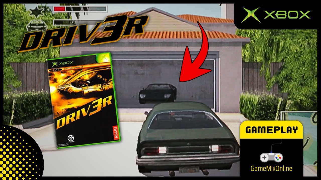 Driv3r [XBOX] SECRET CAR found in Miami TAKE A RIDE mode - YouTube