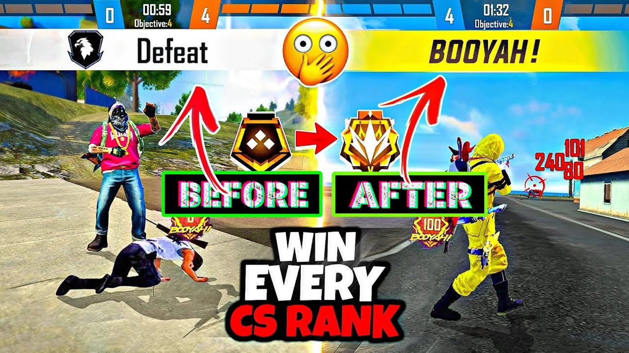 How to win every cs rank in freefire | 5 Pro Tips for CS rank push | CS rank push tips and ...
