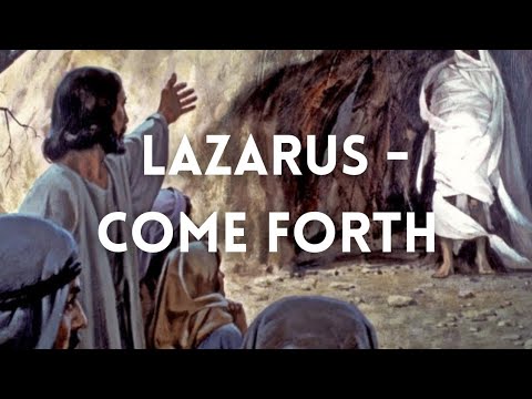 Lazarus is raised from Death - John 11:43 #bible #lazarus #resurrection ...