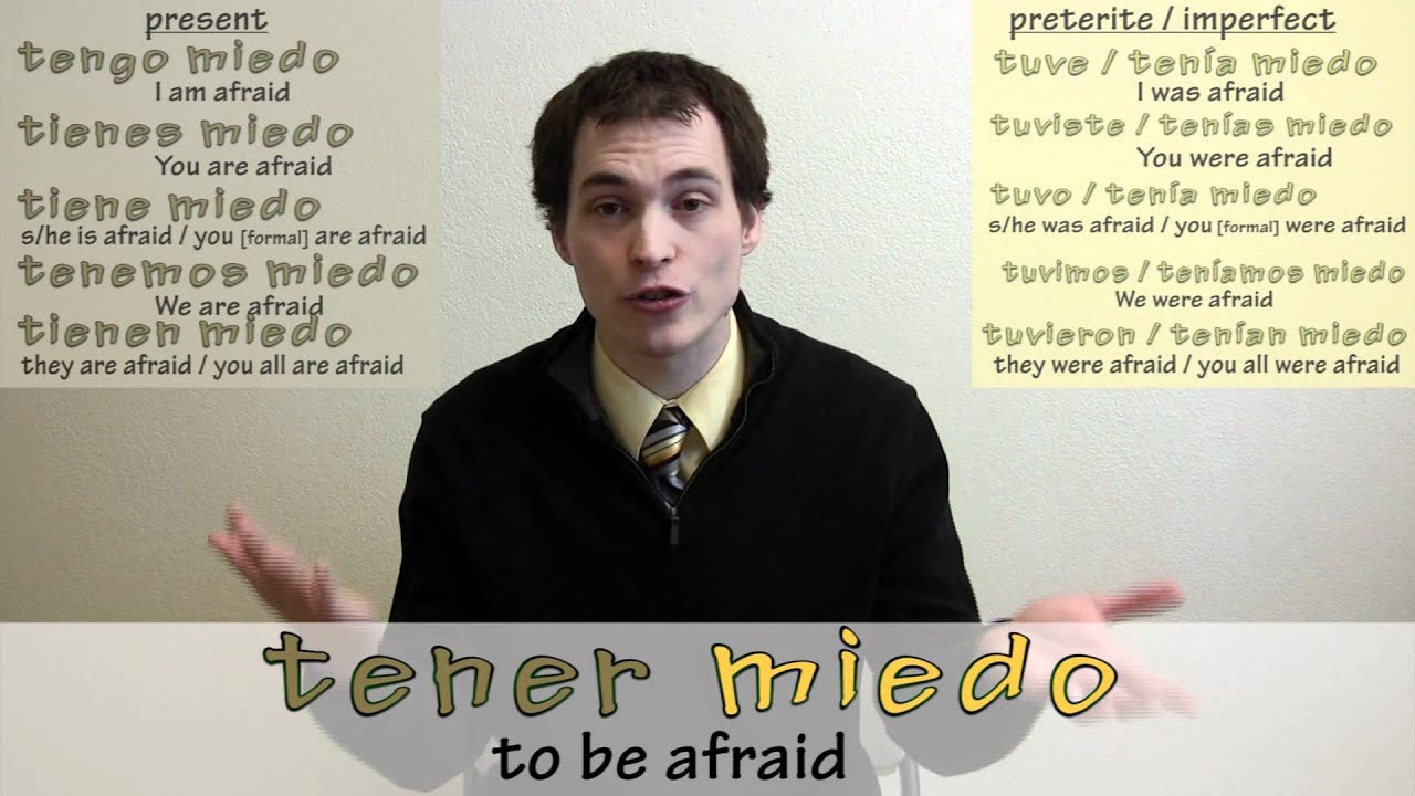 How To Say to Be Afraid In Spanish D a 44 YouTube how-to-say-to-be-afraid-in-spanish-d-a-44-youtube