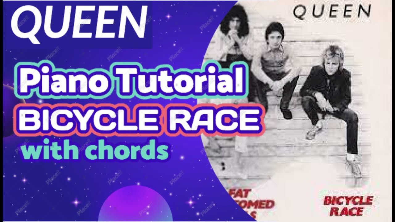 Queen Bicycle Race Piano Tutorial with Piano Chords - YouTube
