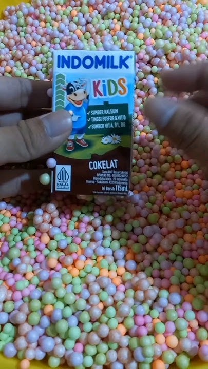 Mencari dan menemukan susu indomilk kids rasa coklat di dalam kardus #susucoklat #indomilk # ...