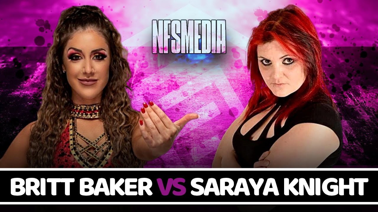 Brit Baker VS Saraya Knight #nfsmedia #wrestling #womenswrestling # ...