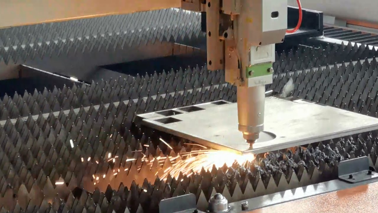 Golden Laser IPG 8KW fiber laser cutting machine with high power for ...