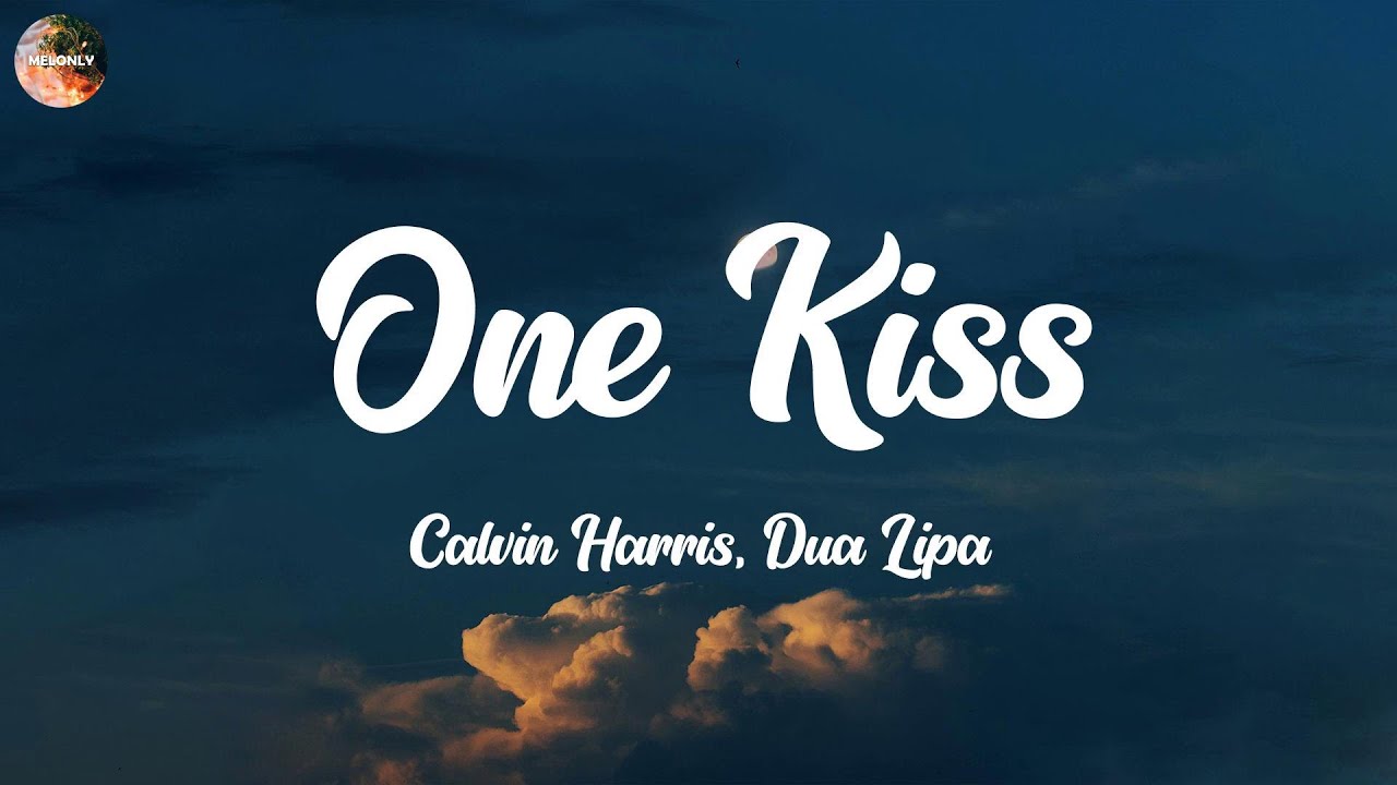 One Kiss - Calvin Harris, Dua Lipa (Lyric Video) - YouTube