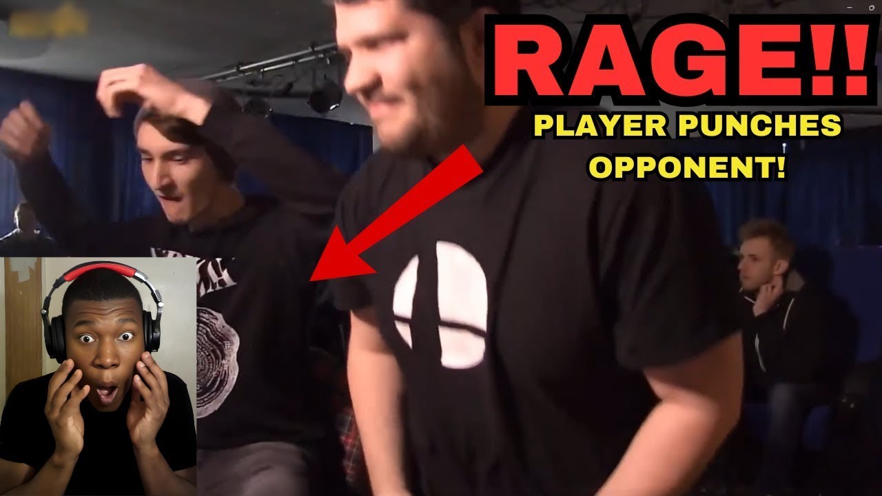EPIC RAGE COMPILATION! (Player PUNCHES Opponent!) - SUPER SMASH BROS ...