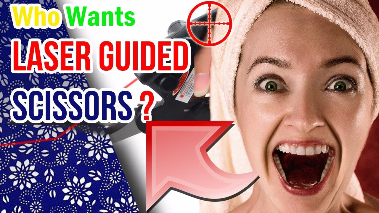 2018 New Optic Guided Scissors Pro | Laser Scissors - YouTube