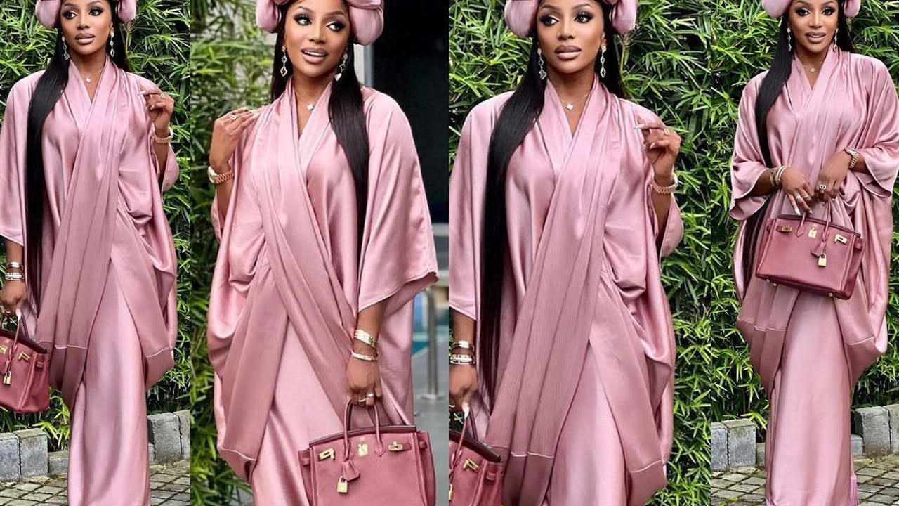 How to make an Elegant BUBU KIMONO DRESS with FRONT TWIST - YouTube