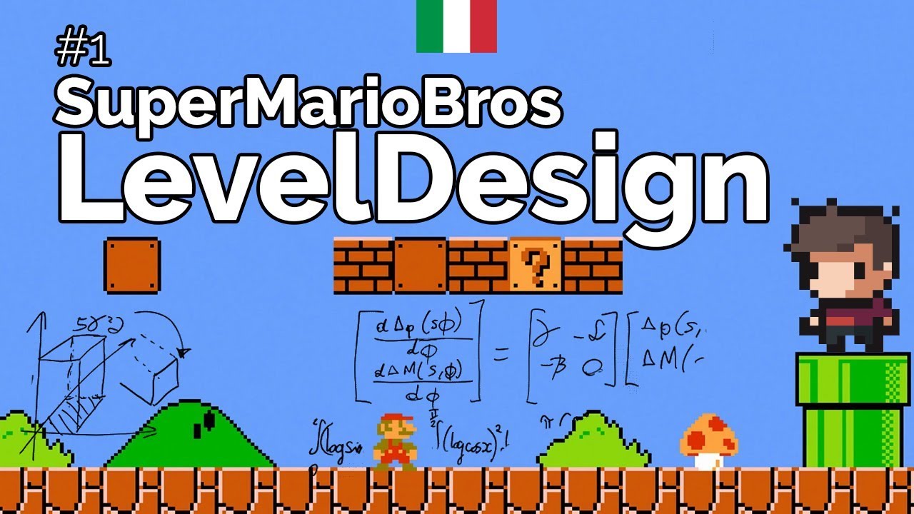 Il level design PERFETTO di Super Mario Bros 1-1 LevelDesign Analysis ...
