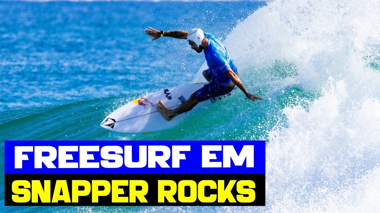 Free Surfing Snapper Rocks Tops da WSL - YouTube