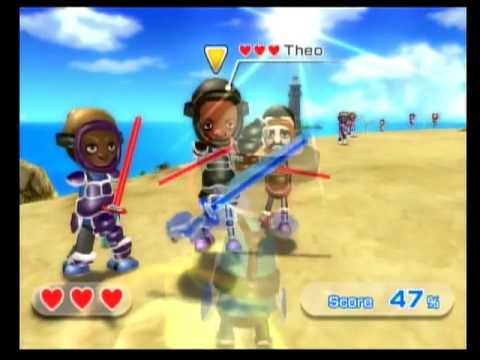 Wii Sports Resort- Swords Play Showdown Stage 18: Untouched - YouTube