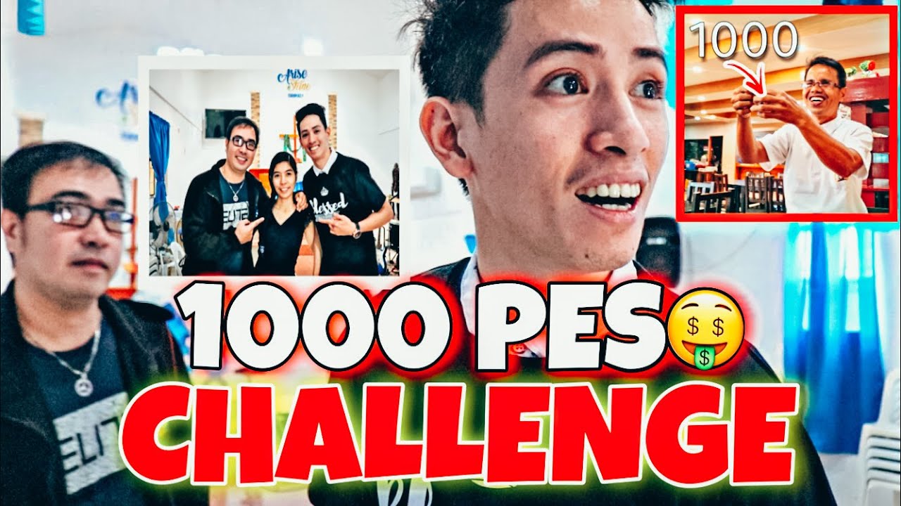1000 PESO CHALLENGE NI PASTOR! - YouTube