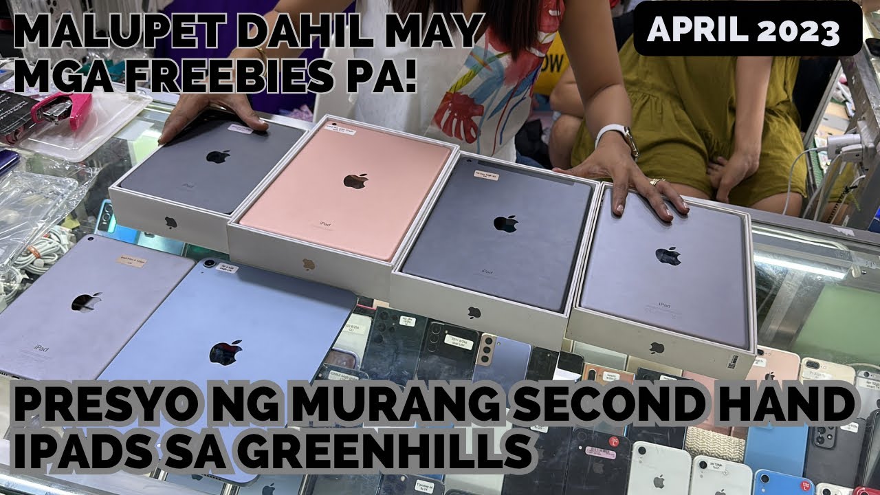 MURANG SECOND HAND IPADS SA GREENHILLS, IPAD MINI, IPAD AIR, IPAD ...