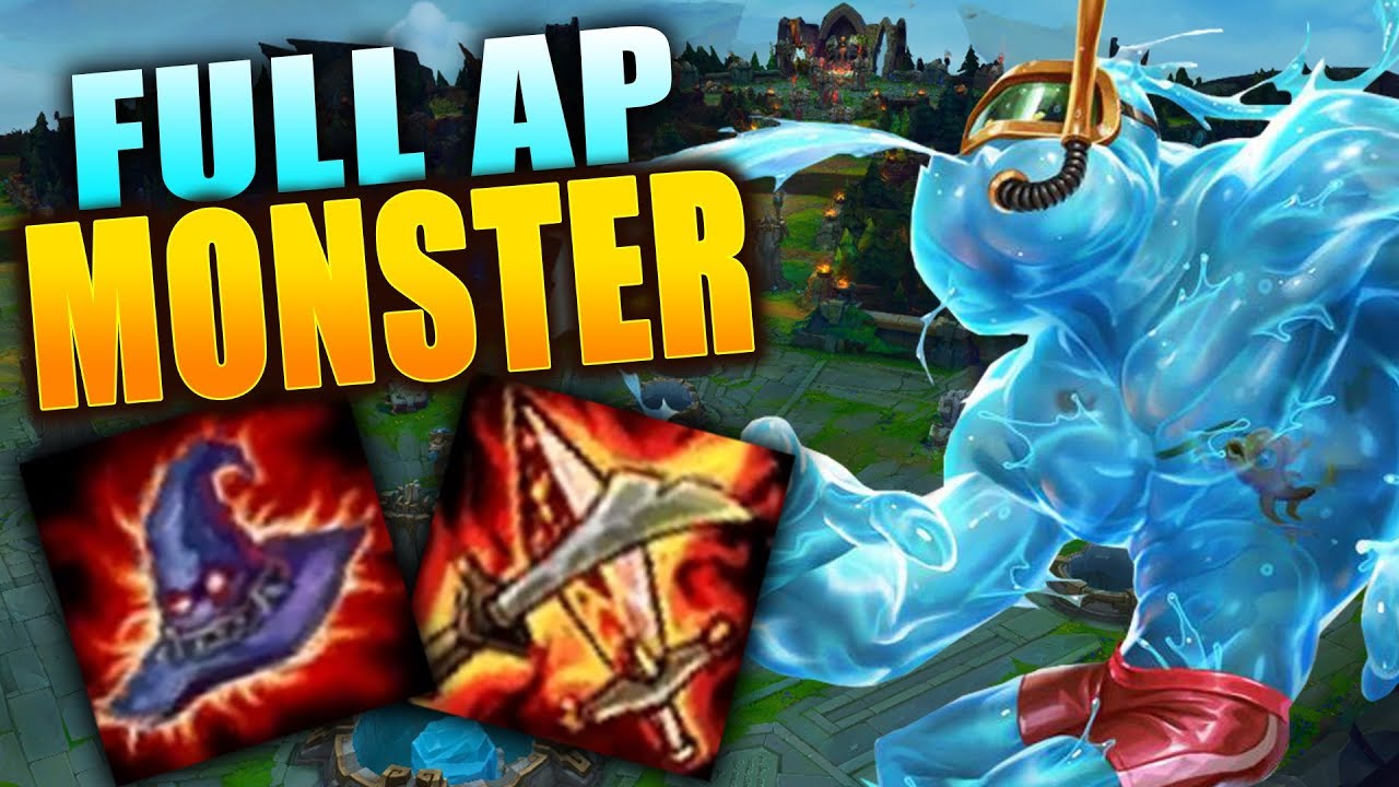 ZAC FULL AP! ONE SHOT DESDE LOS CIELOS! EPIC FINISH! lol ...