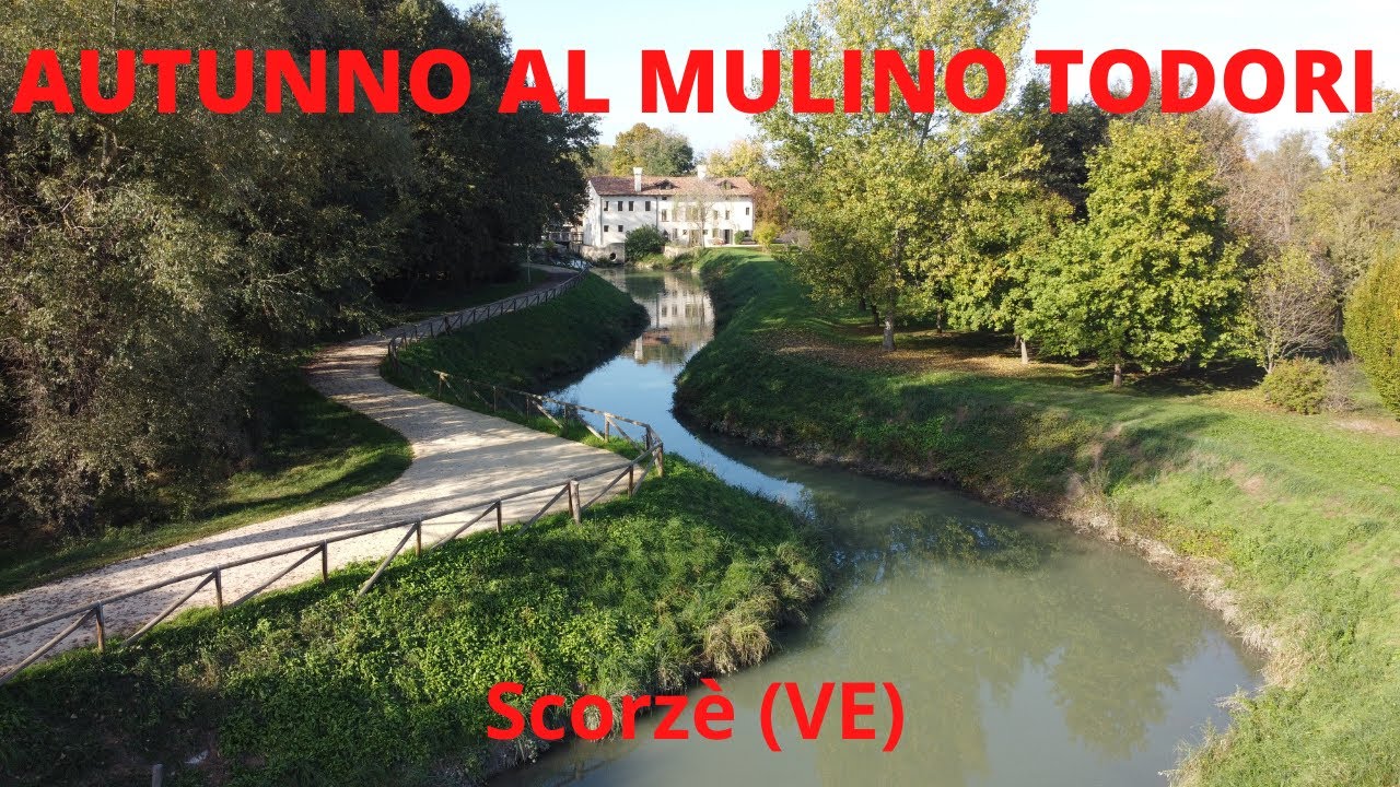 Autunno al Mulino Todori - Scorzè (VE) | Drone 4k - YouTube