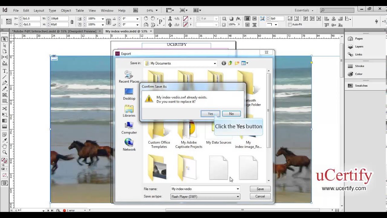 Adobe InDesign CS6 How To Export A SWF File Demo YouTube Adobe InDesign CS6 How To Export A SWF File Demo YouTube