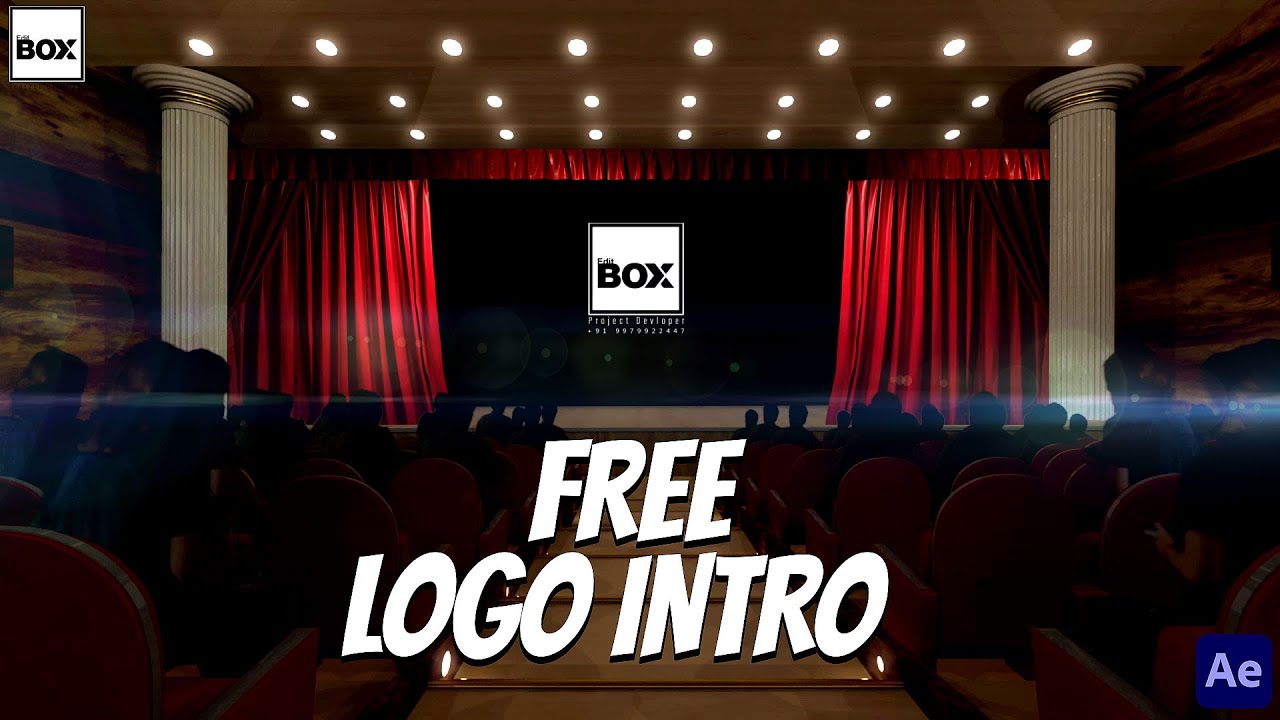Free Amazing Intro Logo After Effects Template I #editbox - YouTube